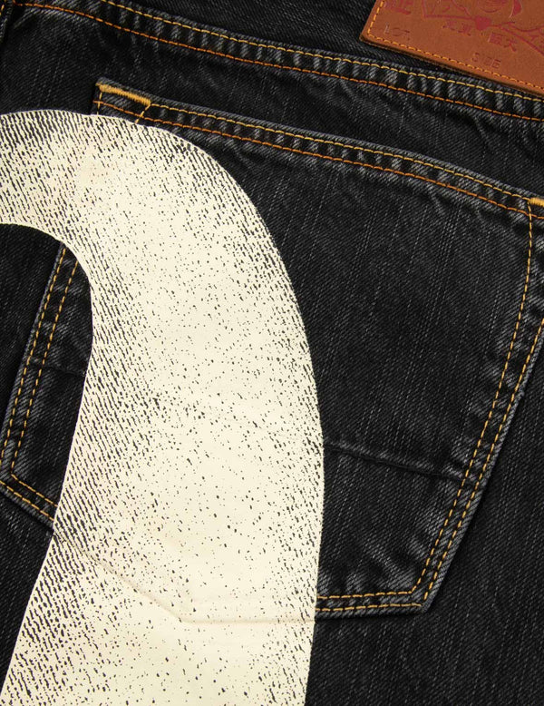 Daicock Print Baggy Fit Denim Jeans #2000 – EVISU