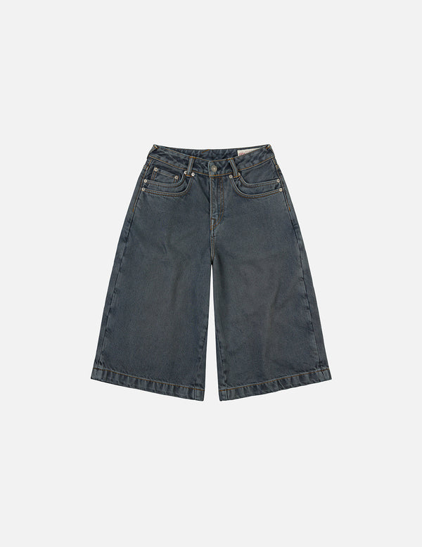 Multi-Pocket with Multi Logos Embroidery Cropped Jeans – EVISU