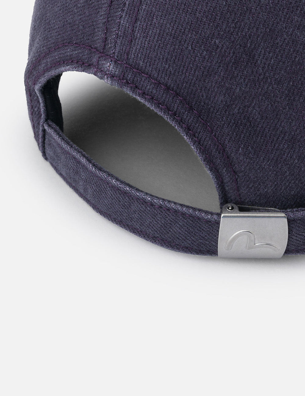 Distressed Seagull and Logo Embroidery Denim Cap – EVISU