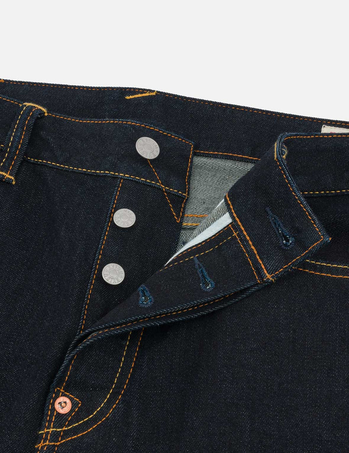 Seagull with Kamon Print Pockets Taper Fit Jeans #2017 – EVISU