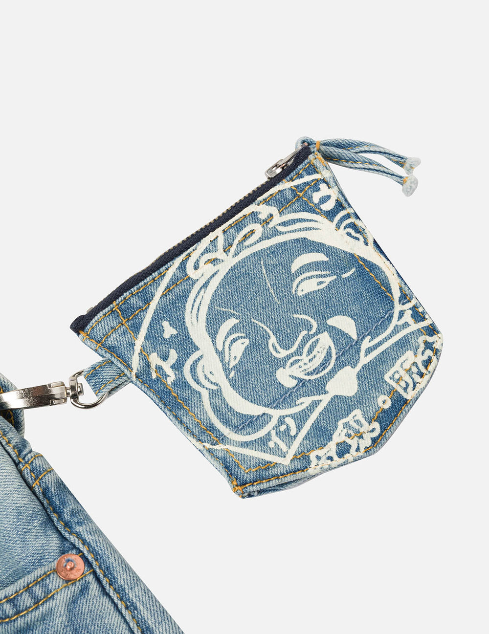 Multi-Pocket with Seagull Print 3D Fit Jeans – EVISU