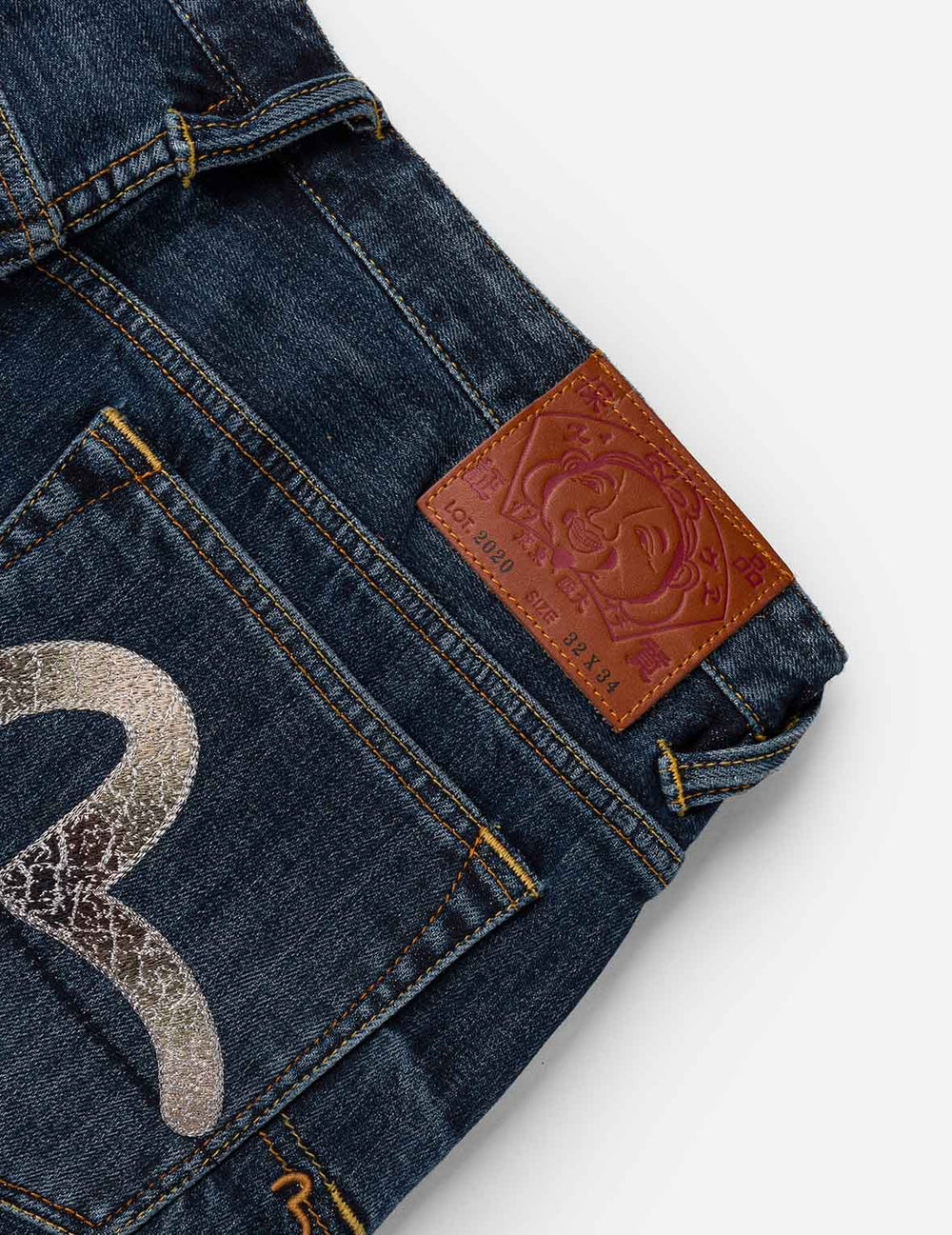 Seagull Embroidery Multi-pockets Jeans #2020 – EVISU