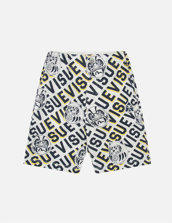 Allover Logo and Daruma Buddies Shorts – EVISU