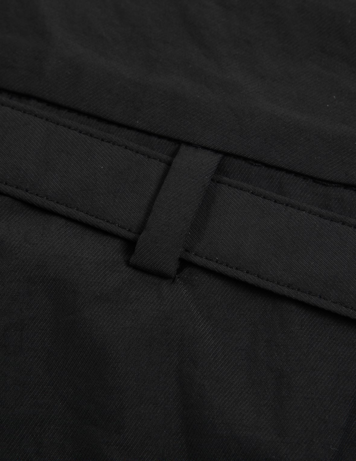 Cut-out Waist Straight-fit Pants – EVISU Cut-out Waist Straight-fit Pants – EVISU